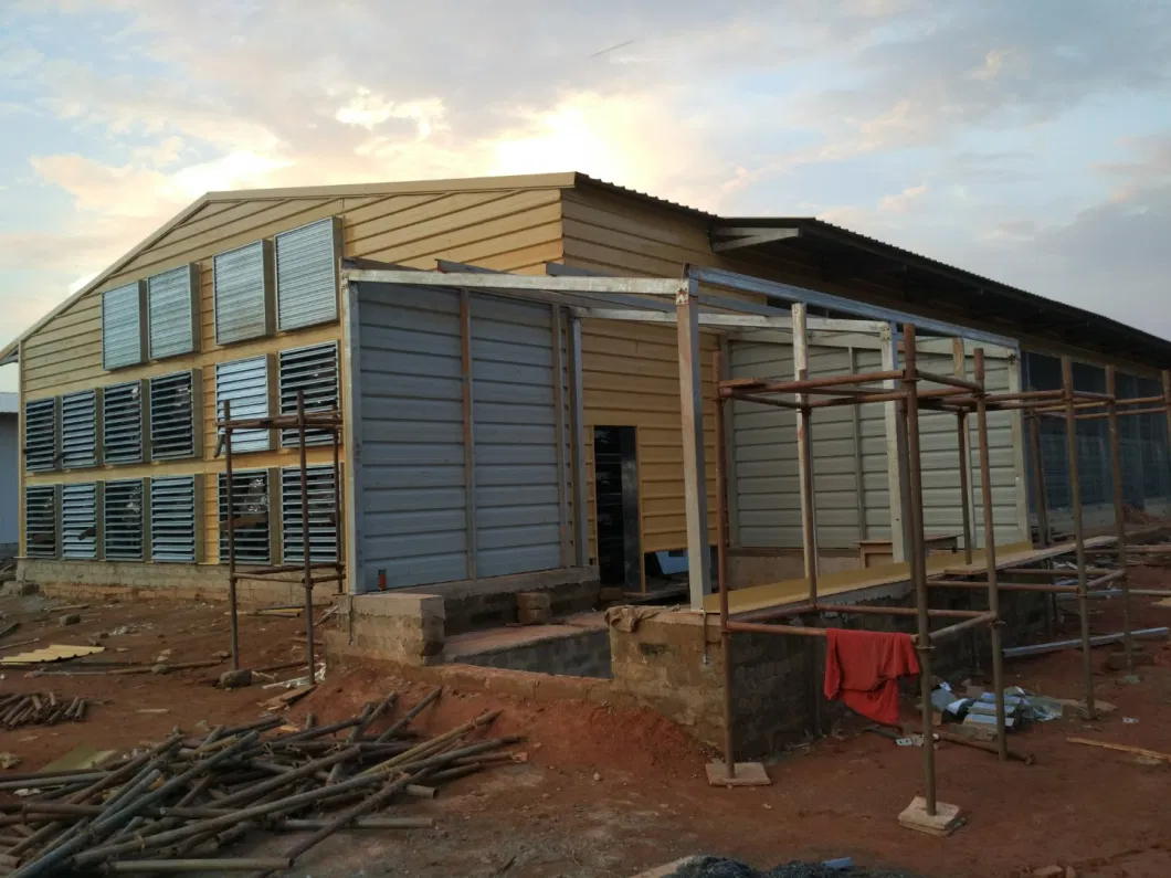 Kandang Ayam Close House Desain Kandang Close House Semi Auto 10x50 2